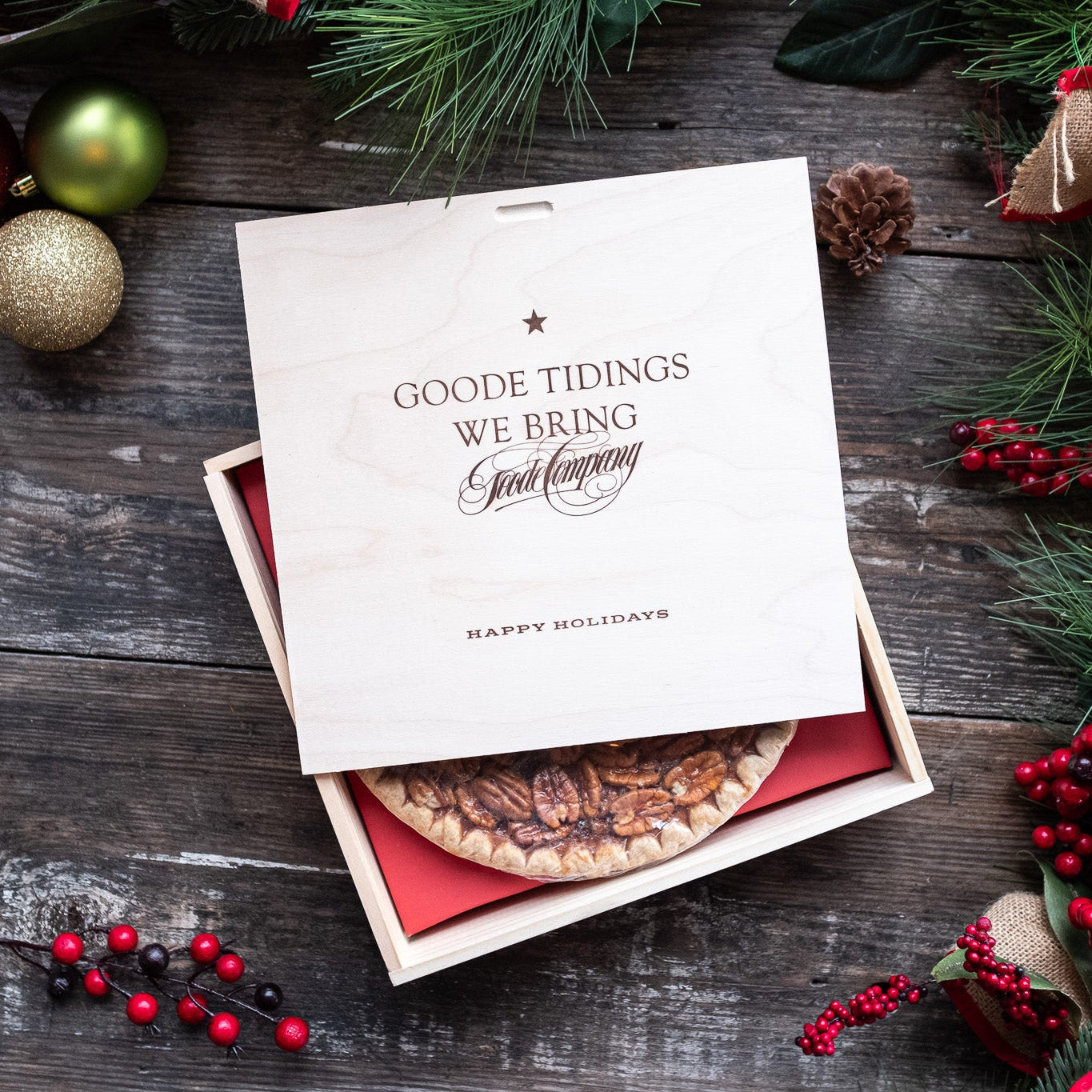 Holiday Edition Brazos Bottom Pecan Pie - Ships Nationwide | Goode Company